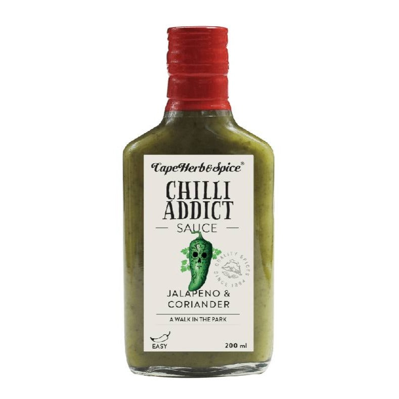 Buy Chilli Addict Jalapeno & Coriander 200ml | Baggie's Butcher & Deli ...